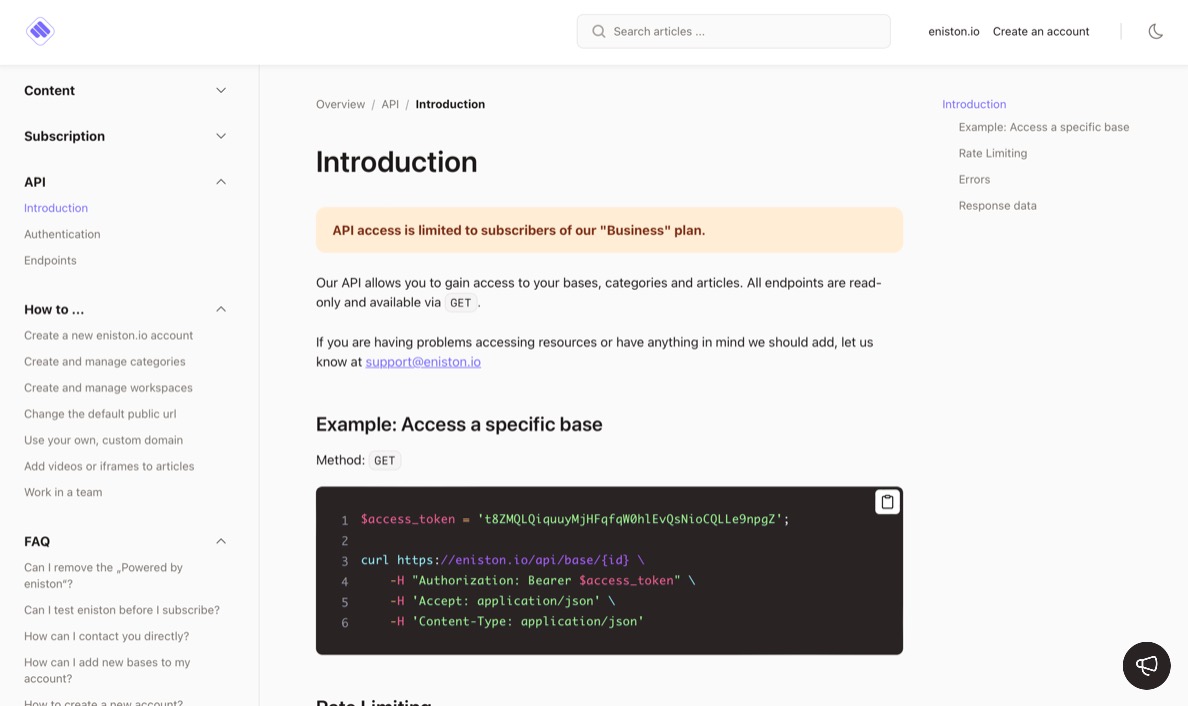 Knowledge Base Software for Knowledge Management | eniston